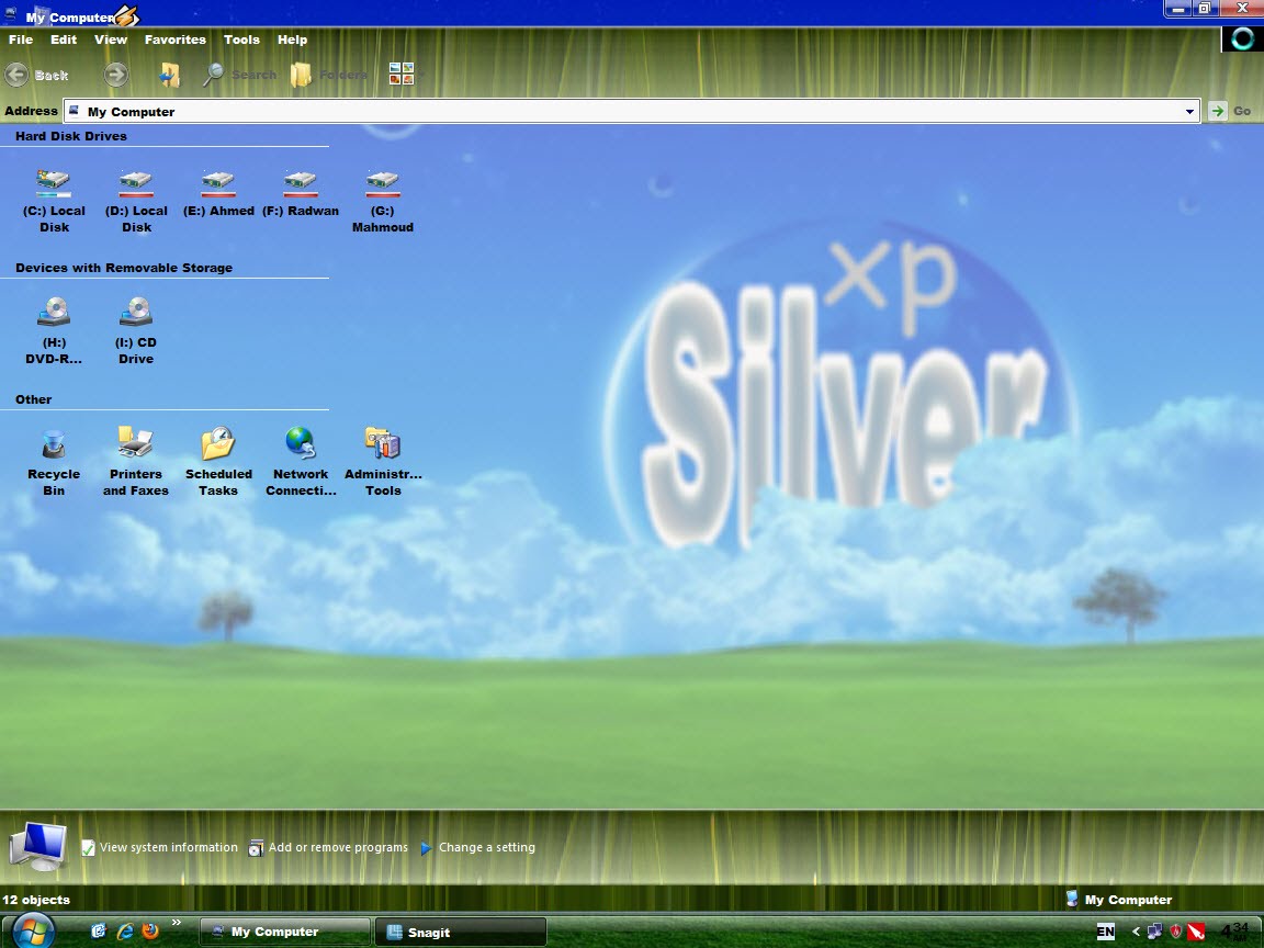 Windows Silver XP v.2 Glass