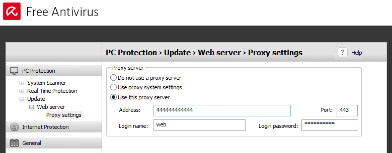 شرح وقف تحديثات افيرا disable avira update